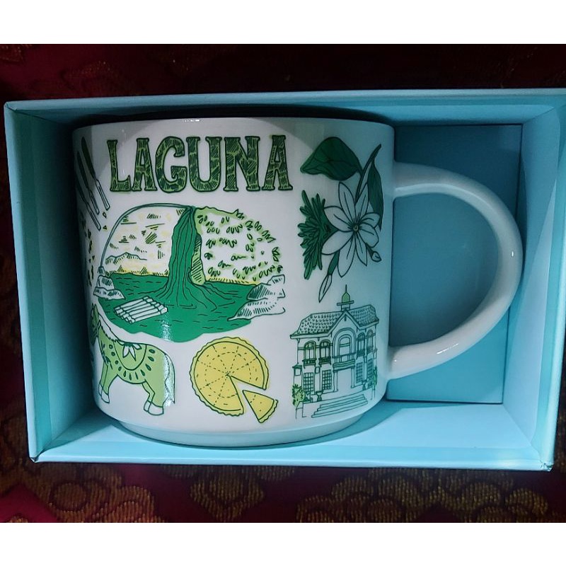 Starbucks Been There Series Laguna mug 14 oz with sku with box | Shopee ...
