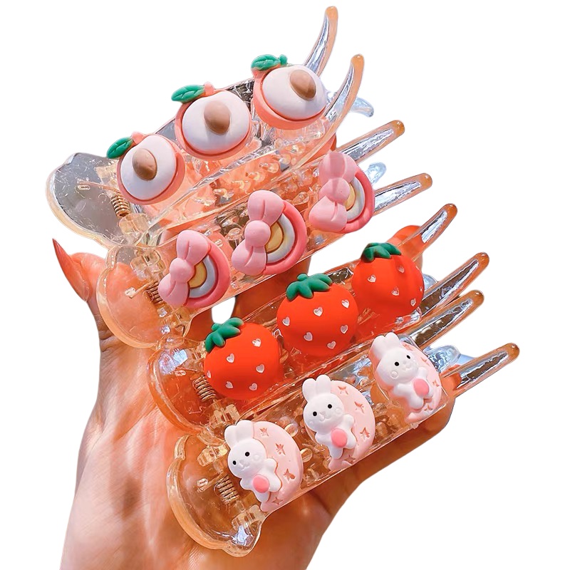 Korean Star Hair Clip Set Cute Baby Clip Color Butterly Hair Pins Kids ...