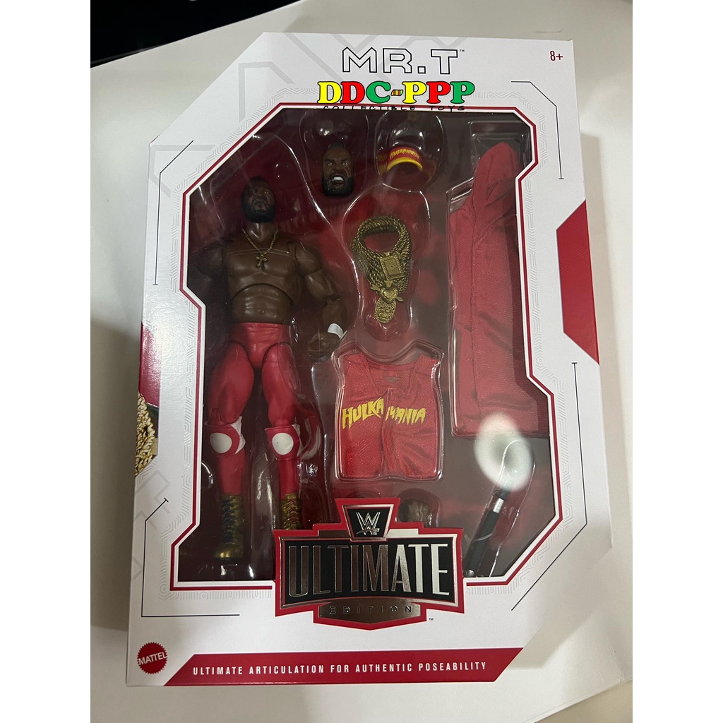 Ultimate Edition Collectible Figure Mattel WWE Ultimate Edition Mr. T ...