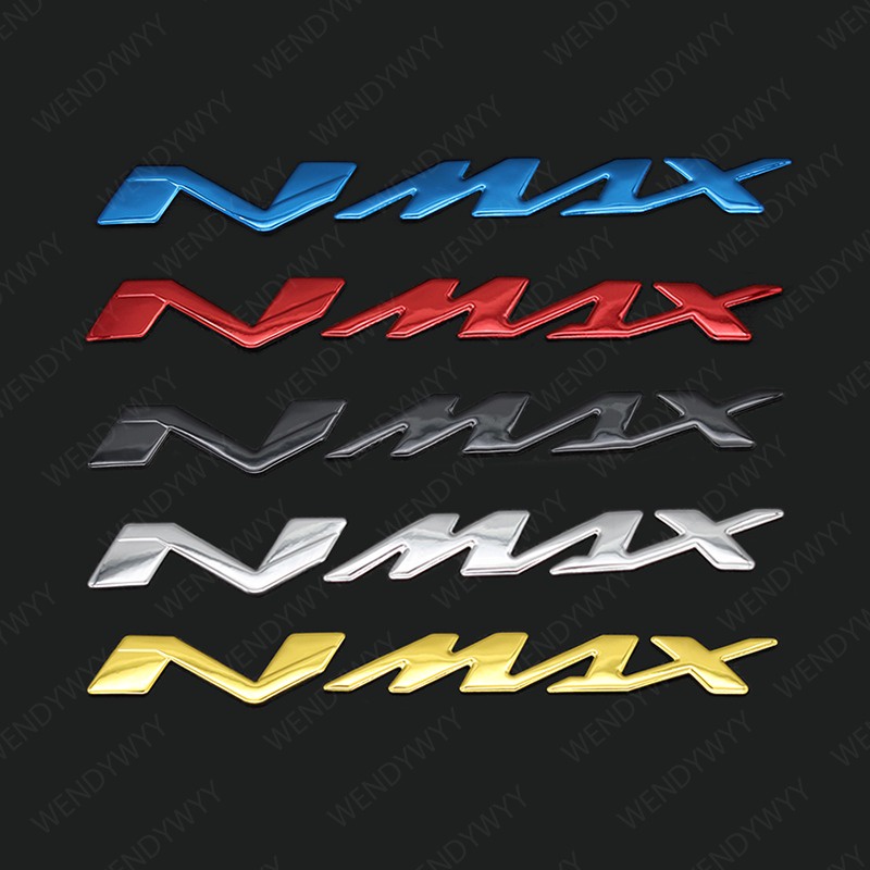 2pcs Soft 3D Emblem Tank Sticker Decal Badge For Yamaha NMAX N-MAX 155 ...