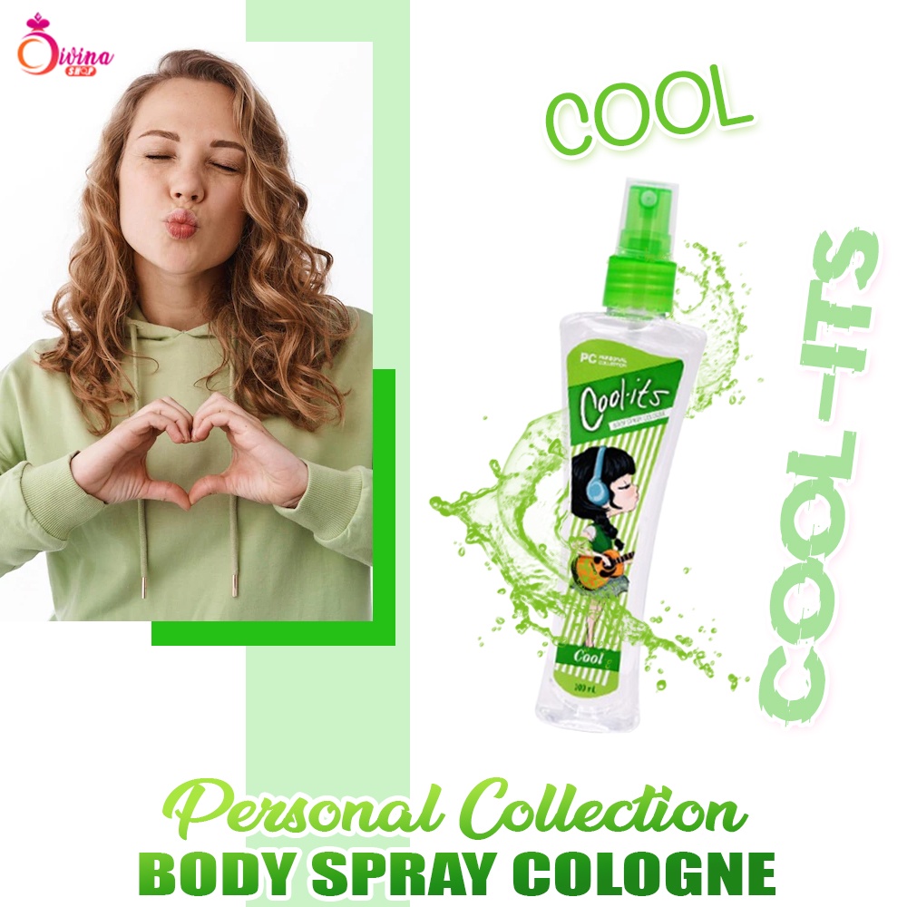 Personal Collection Body Spray Cologne COOL 100ml Bright Citrus and ...