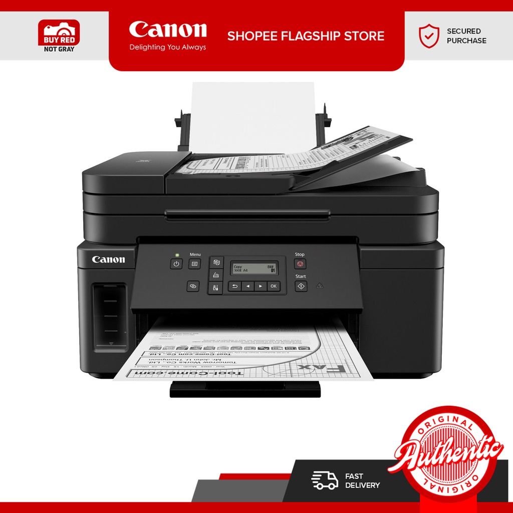 Canon Printer PIXMA GM4070 Multi-function Print Scan Copy 2.4GHz Wi-Fi ...
