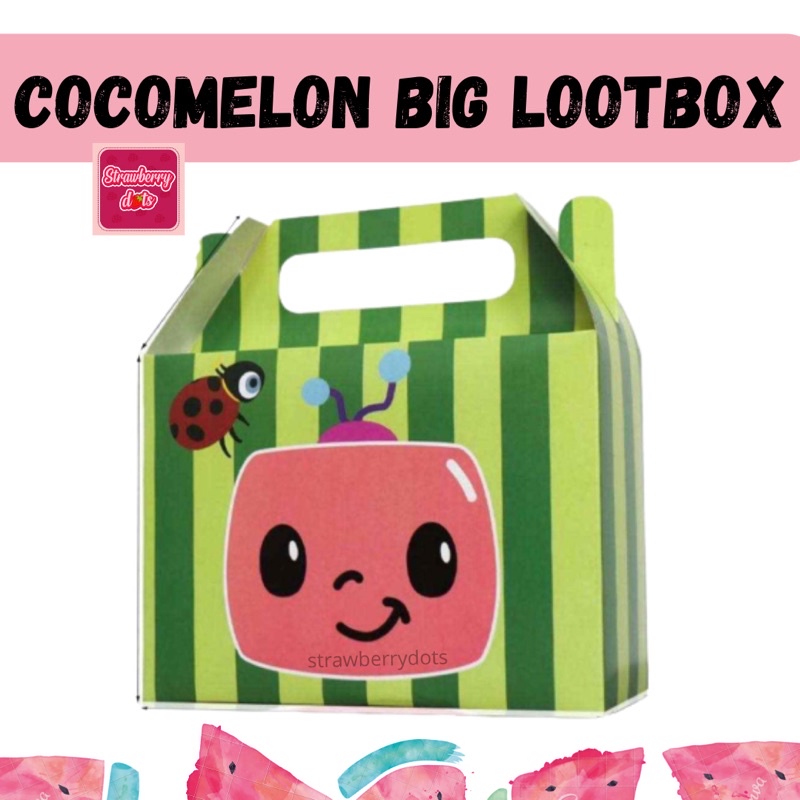 Coco Melon Big Lootbox Coco Melon Birthday Party JJ & Friends Birthday ...