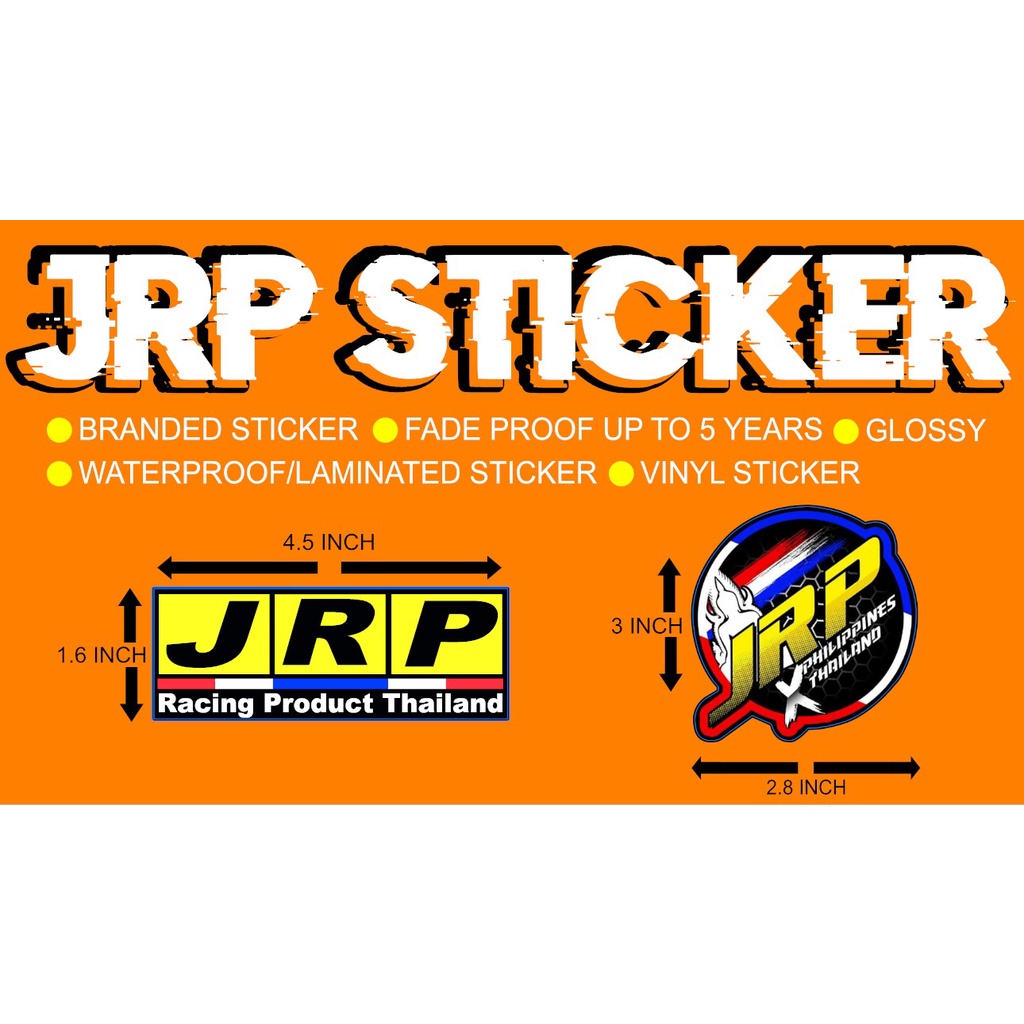 jrp logo sticker thai | Shopee Philippines