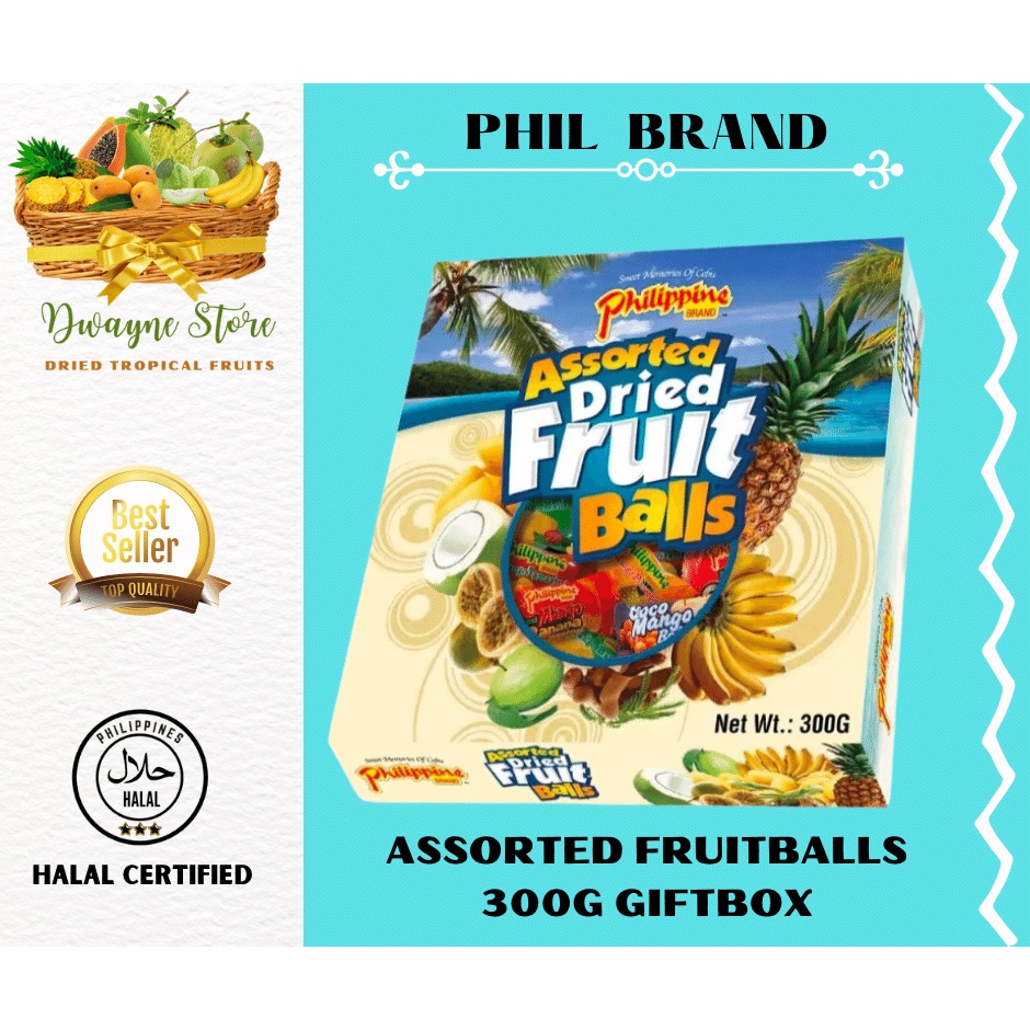 ASSORTED FRUIT BALLS 300G , PHILIPPINE BRAND | Shopee Philippines