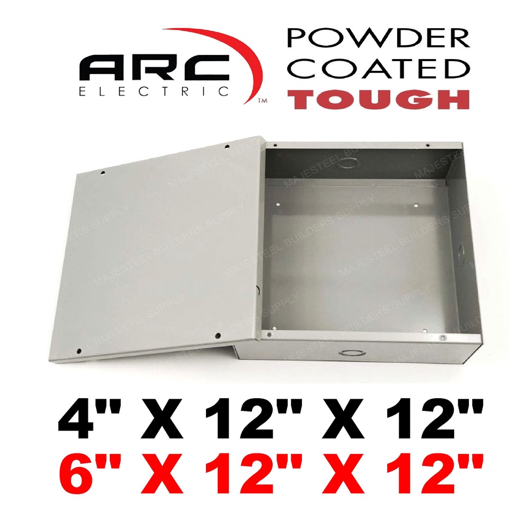 PULL BOX ELECTRICAL #18 HEAVY DUTY 12 X 12 ARC BRAND | Shopee Philippines