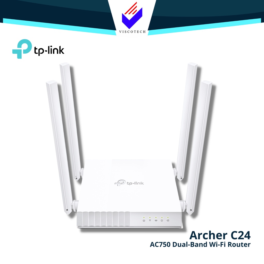 TP-Link ARCHER C24 AC750 Dual-Band Wi-Fi Router | Shopee Philippines