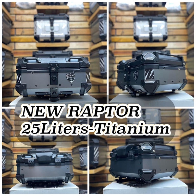 NIWRA F2 MOTO 22/35 LITERS ALLOY TOPBOX | Shopee Philippines