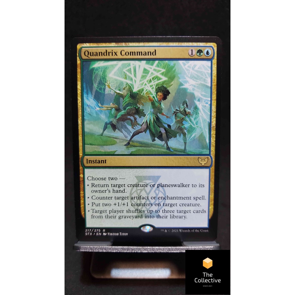 Magic the Gathering - MTG Card Game - Quandrix Command - STX [MULTI ...
