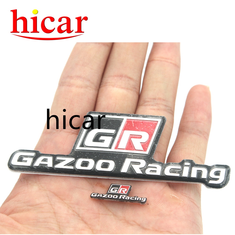 Suitable For Toyota GR Car Sticker Gazoo Racing Metal Logo SPORT Yazoo ...