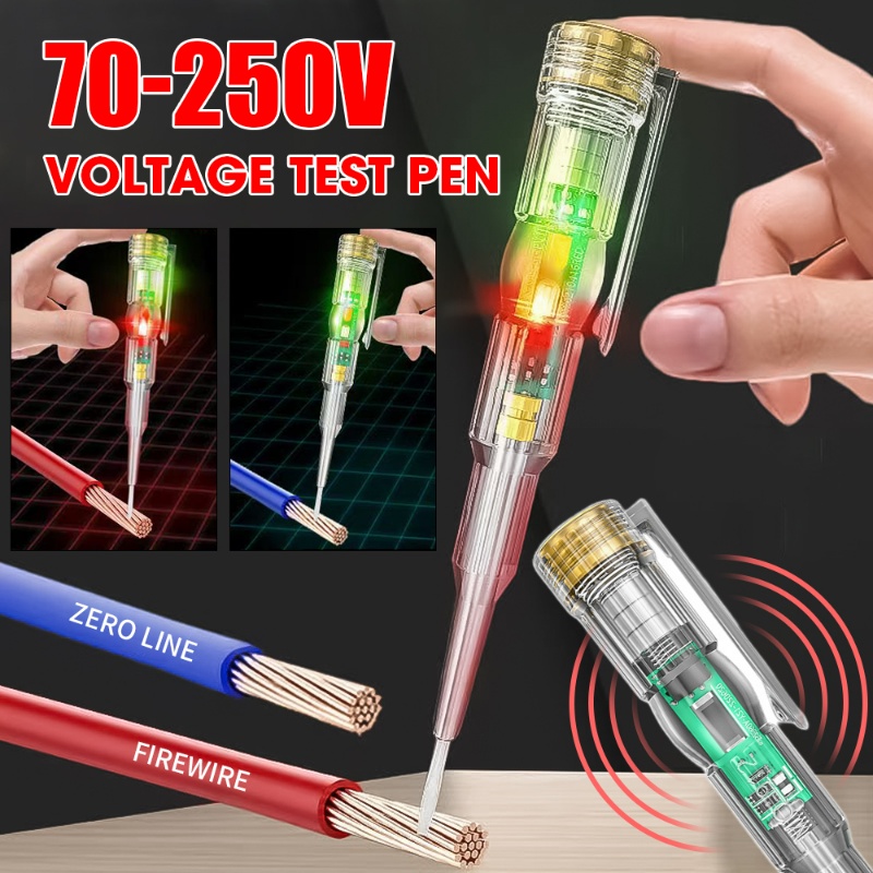 Intelligent Voltage Detect Tester Pen with Beep Alarm/Non Contact ...