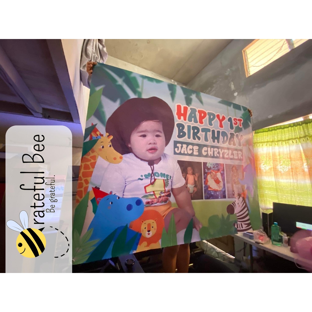 CUSTOMIZED || Tarpaulin for ALL Occasions - FREE LAYOUT | Shopee ...