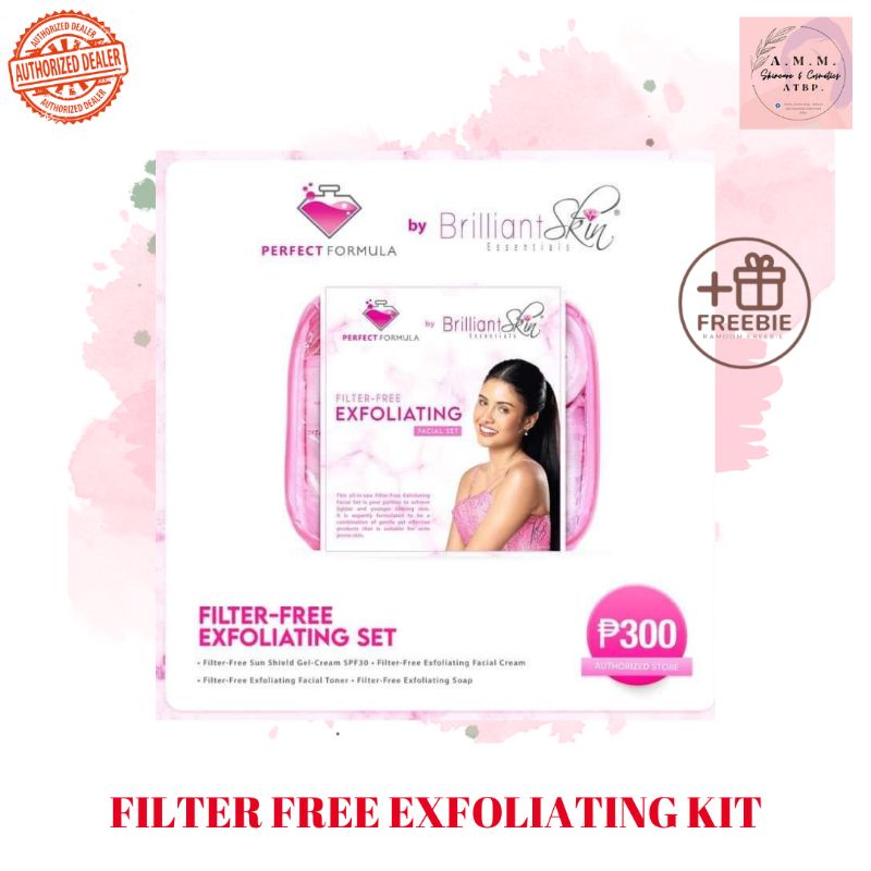 PERFECT FORMULA FILTER FREE FACIAL SET (COD WITH FREEBIE) | Shopee ...