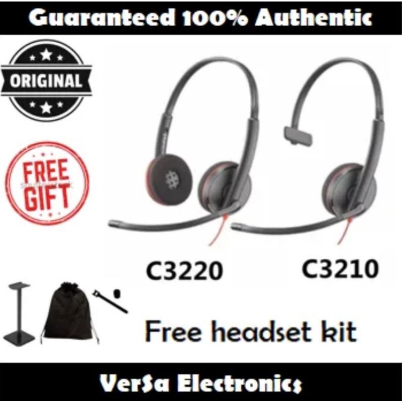 Plantronics C3220 Headset (Brand new) | Shopee Philippines