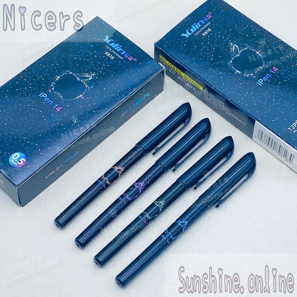 12pcs K-818 IPen 14 gel pen sign pen 0.5mm | Shopee Philippines