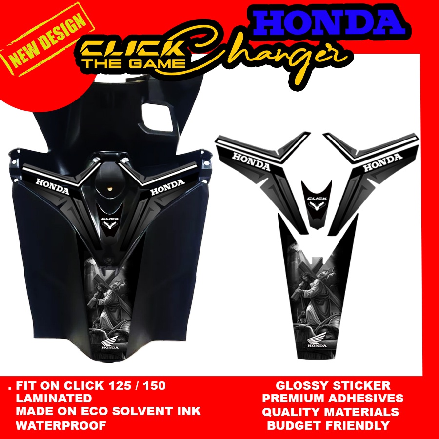 HONDA CLICK 125/150 INNER FAIRING STICKER / HONDA CLICK INNER FAIRING ...