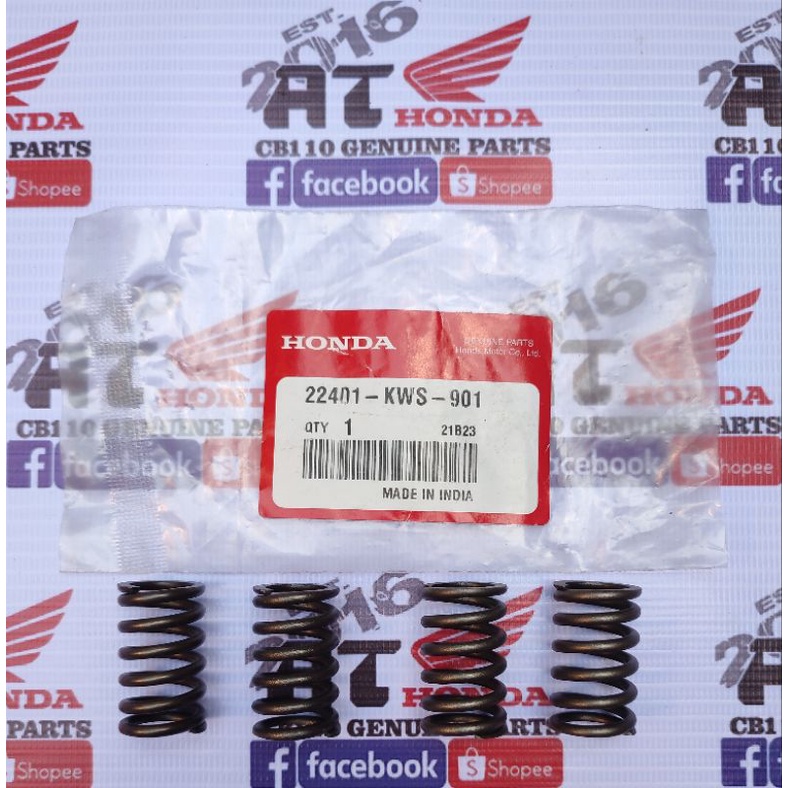 Honda CB110 Genuine 4pcs Clutch Spring | Shopee Philippines