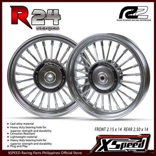 XSPEED MAGS R24 Glass Silver for Mio 125 / Mio 115 / Click 125/150 ( 4 ...