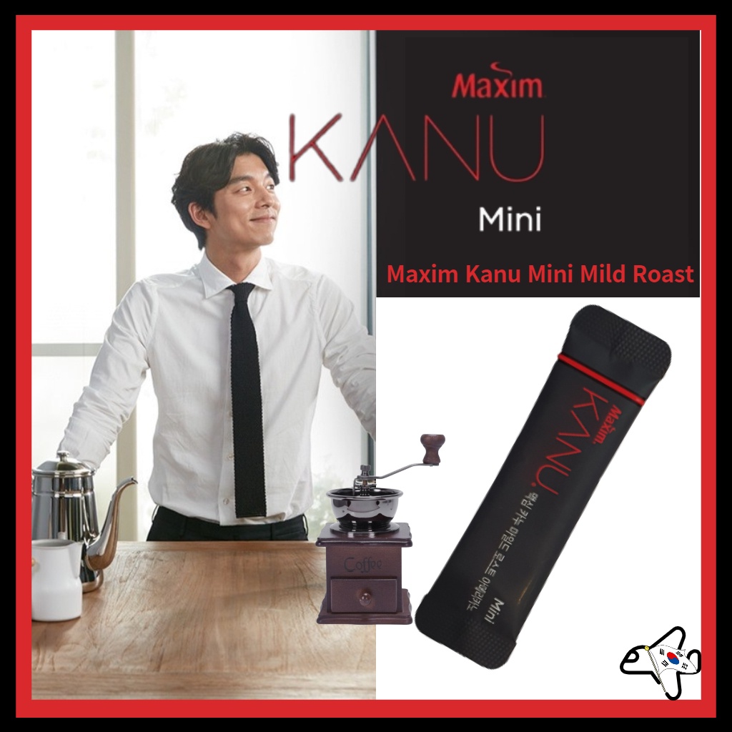 Maxim Kanu Mini Mild Roast /Korean KANU Americano Coffee | Shopee ...