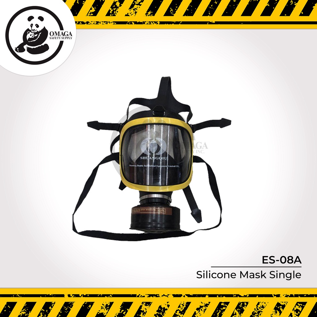 OMAGA BRAND SAFETY SILICON FULL FACE MASK ES-08 | Shopee Philippines