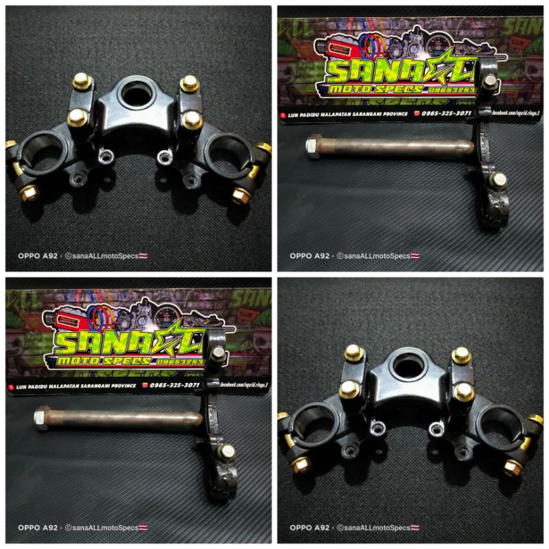 RUSI TC 125 150 175 BUTTERFLY CROWN, STEERING POST CENTER POST OR 1 SET ...