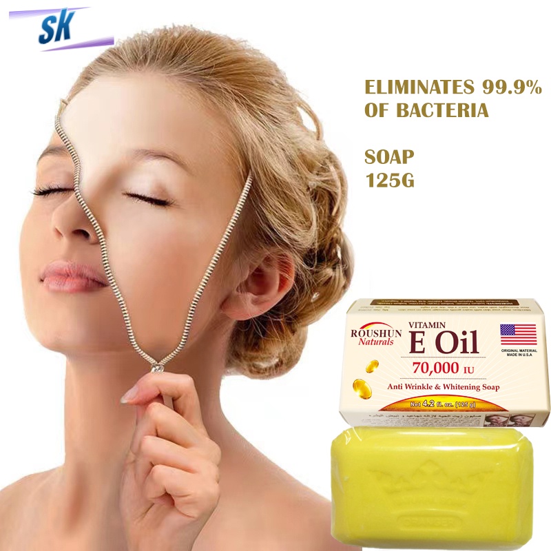 SK Vitamin E Soap Whitening Collagen Soap by Perfect Skin Lady 125G ...