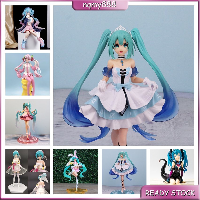 Virtual Singer Hatsune Miku Action Ornament Decoration Toy | Shopee ...