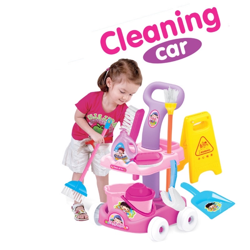 Cleaning set kids Toy cleaning Tool Broom vacuum toddler kids pretend ...
