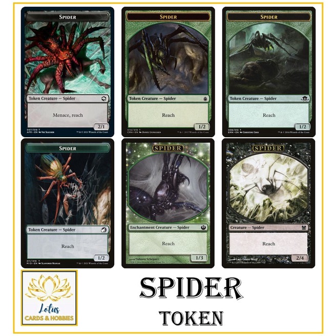 Magic the Gathering | Spider Token | Shopee Philippines