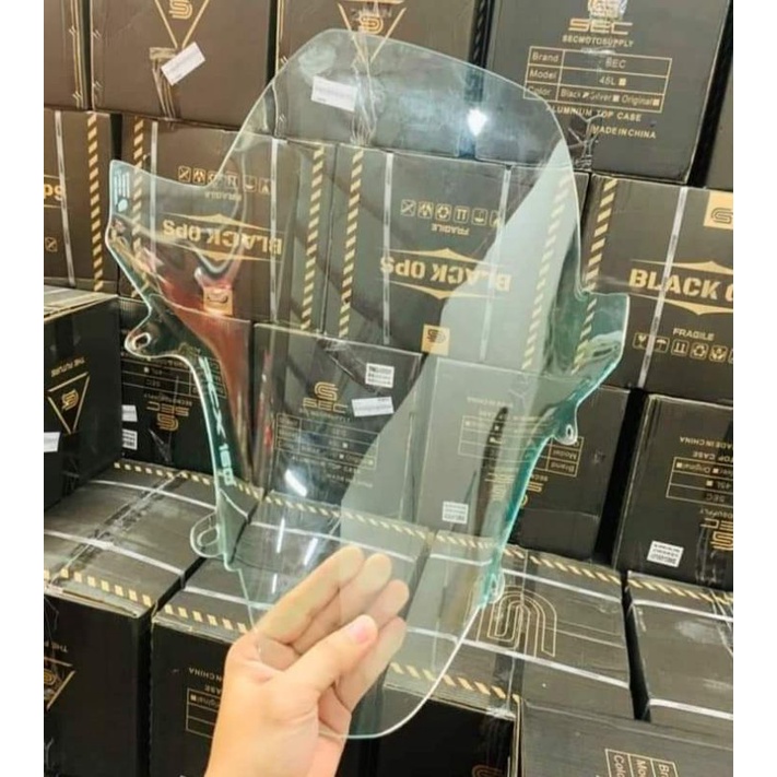 Honda PCX160 clear windshield (SEC) | Shopee Philippines