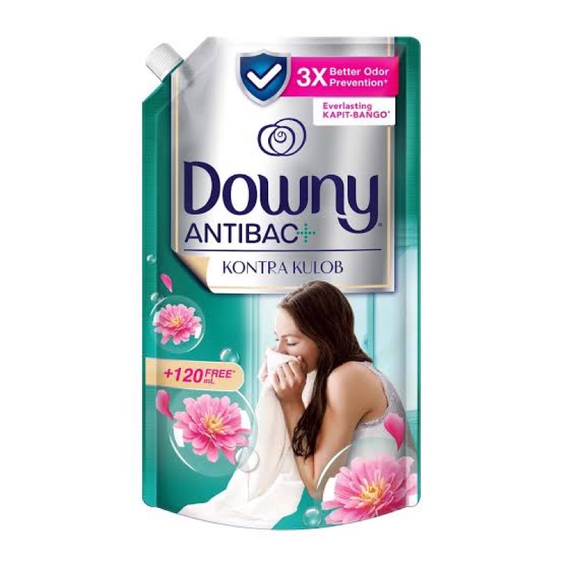 Downy antibac kontra kulob fabric conditioner 1.38 liters big size ...