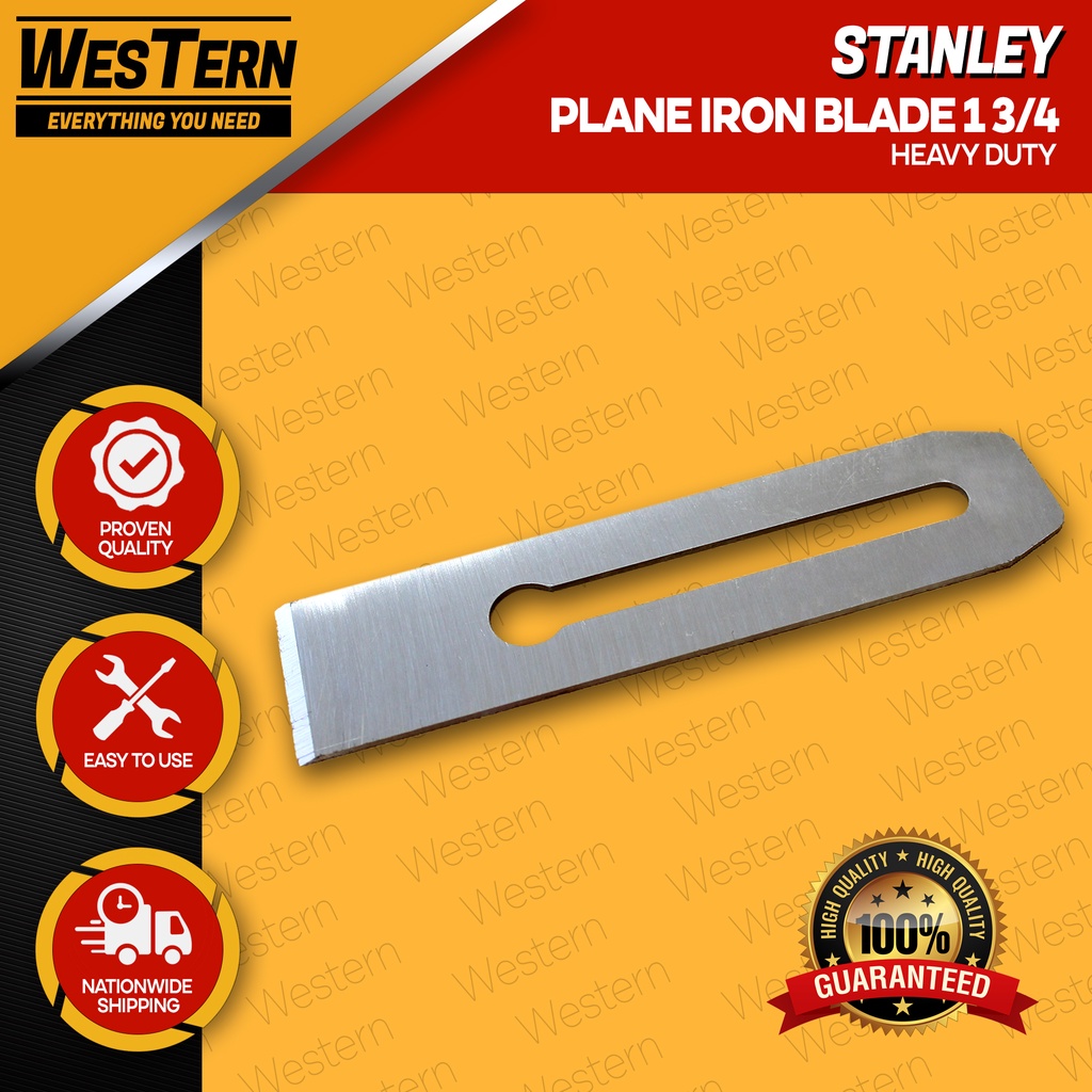 STANLEY Plane Iron Blade 1 3/4 Heavy Duty | Shopee Philippines