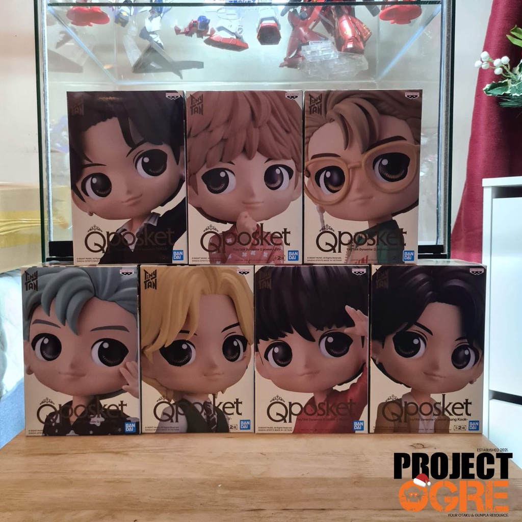 TinyTan BTS Dynamite Q Posket Ver. A SET of 7 | Shopee Philippines
