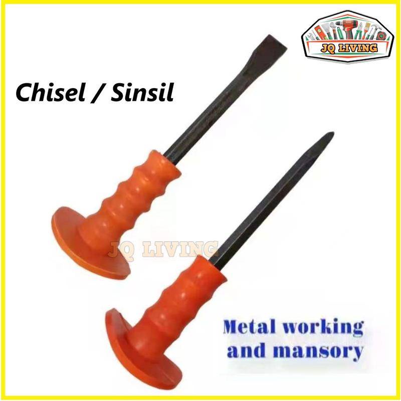 Multipurpose Heavy Duty Chisel Orange Rubber Holder Pointed / Flat ...