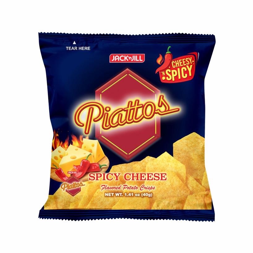 Piattos Spicy Cheese 40g | Shopee Philippines