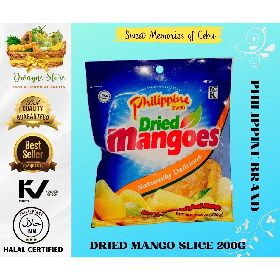 Dried Mango Slice 200g (Phil Brand) | Shopee Philippines