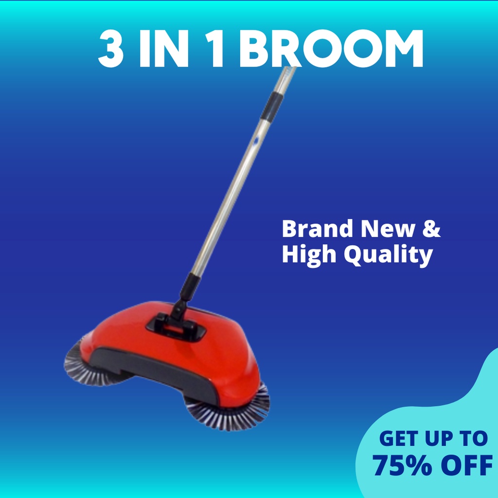 Your Deals Original Multi-function 3 in 1 Household Cleaning Lazy Hand ...