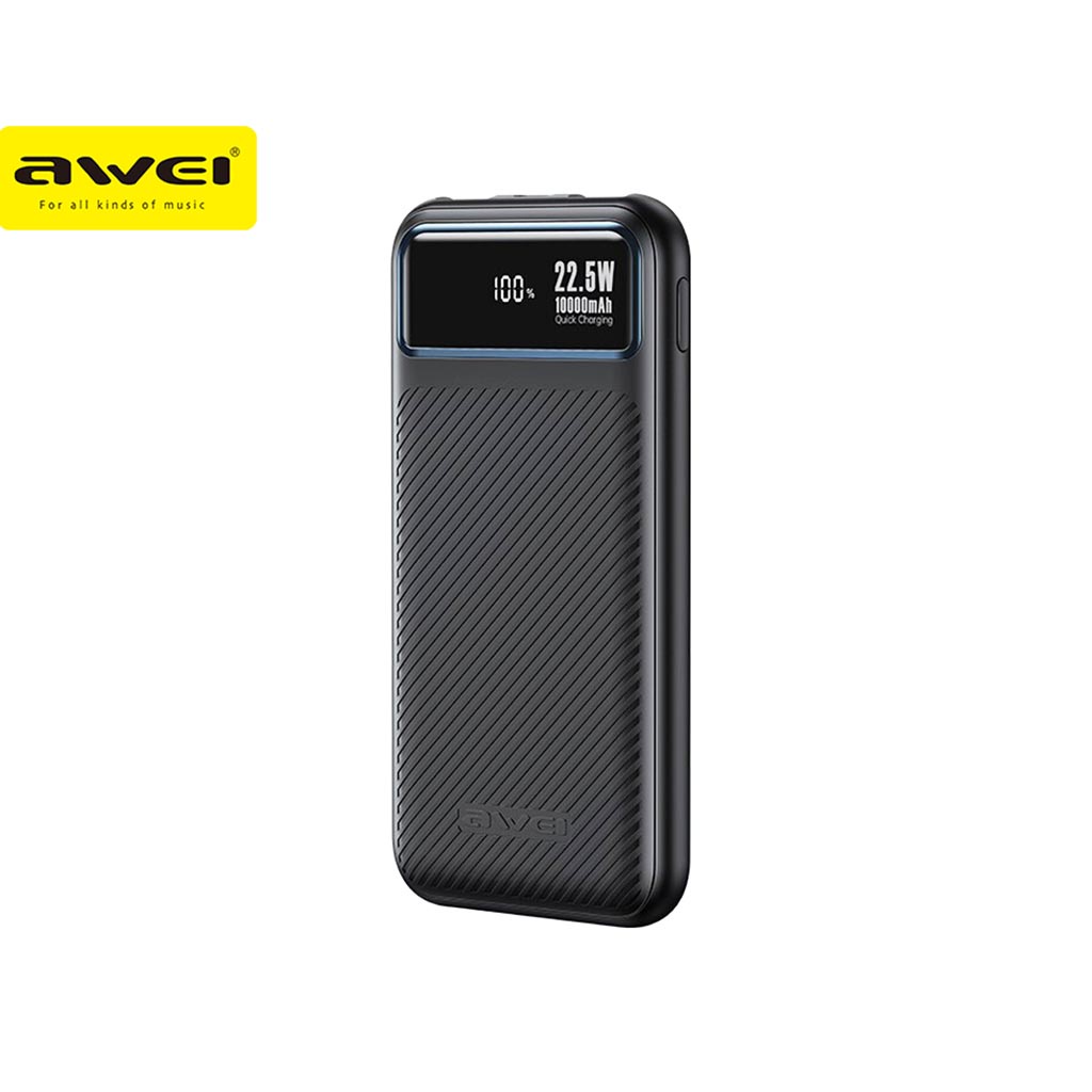 Awei P148K 22.5W 10,000mAh Powerbank Fast Charger High Speed Charge ...