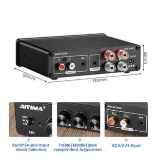 AIYIMA Audio A01 TPA3116 Power Amplifier Class D HIFI Sound Amplifier Stereo Amplificador Home ...