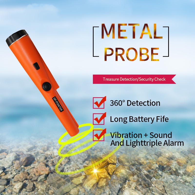 metal detector accessories GP-pointer Positioning Rod Detector Gold ...