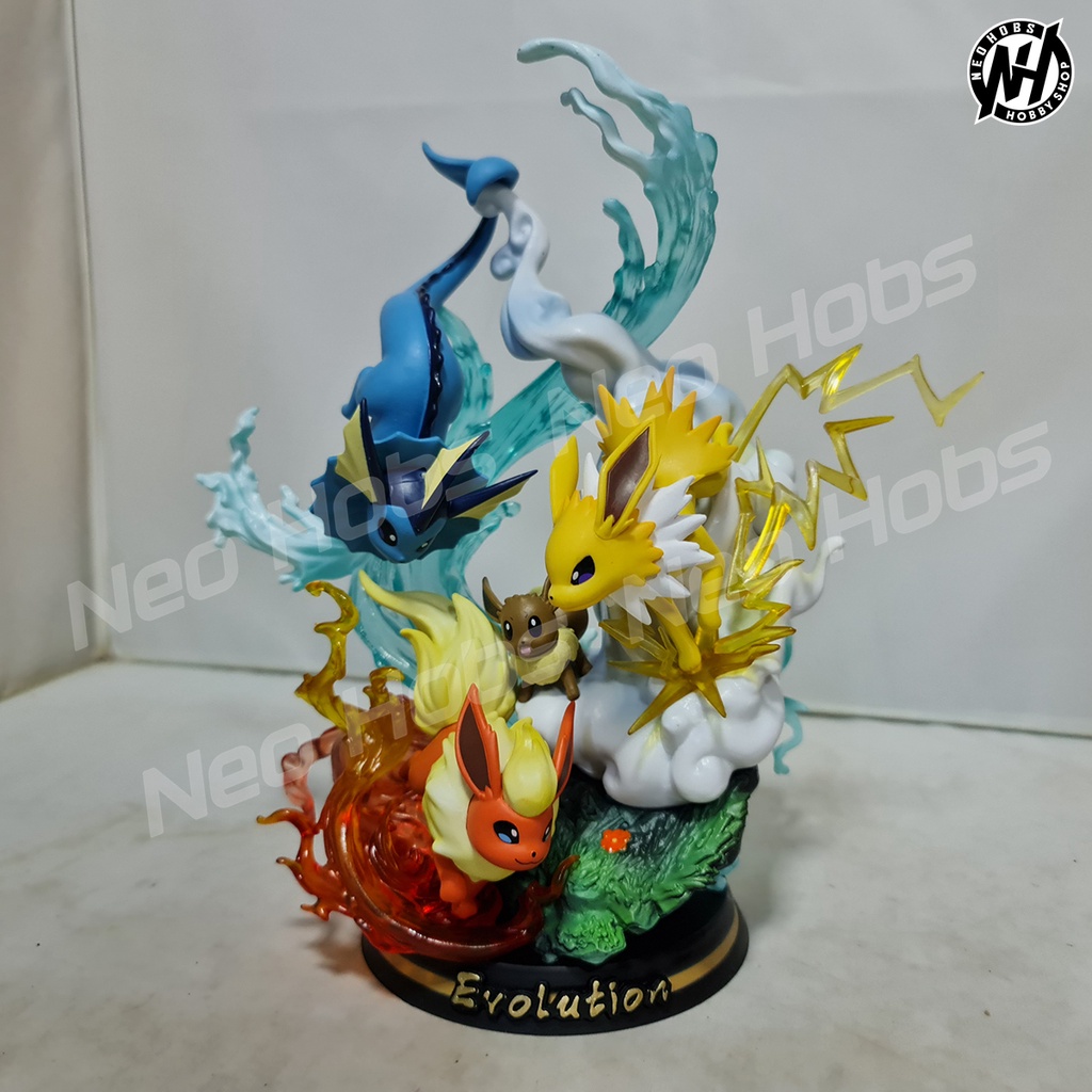 GK MFCS KO Pokemon Eevee Evolution w/LED | Shopee Philippines