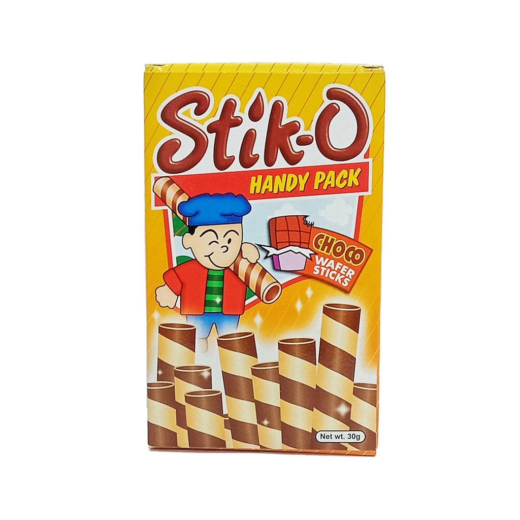 Stik-o Wafer Sticks Handy Pack Chocolate 30g | Shopee Philippines