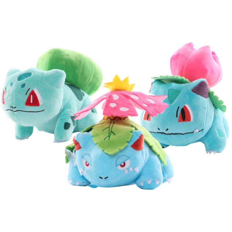16-22cm Pokemon Bulbasaur Plush Toy Animal Figure Venusaur Ivysaur ...