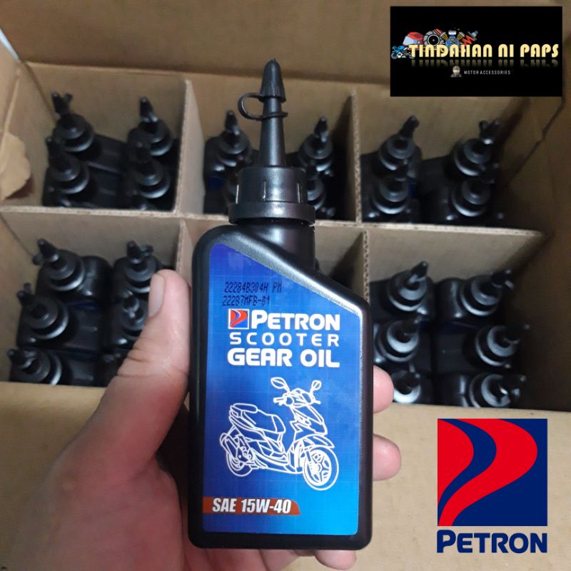 PETRON SCOOTER GEAR OIL SAE 15W40 120ml | Shopee Philippines