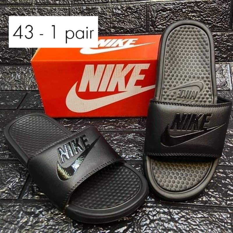Nike/Stussy Slides with paper bag & Box (Men) | Shopee Philippines