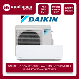 Daikin 1HP D-Smart Queen Wall Mounted Split Type Inverter Aircon ...