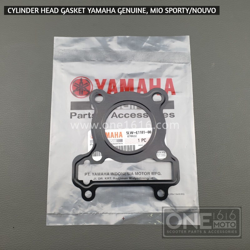 YAMAHA GENUINE CYLINDER HEAD GASKET 5LW-E1181-00 FOR MIO SPORTY/SOUL ...