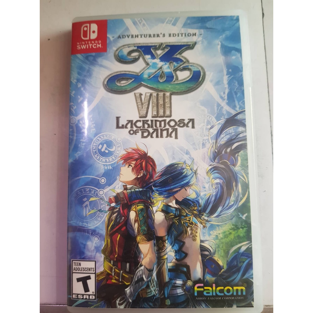 Lacrimosa of Dana YS8 USA Switch (No Collector Card, No Map/Poster ...