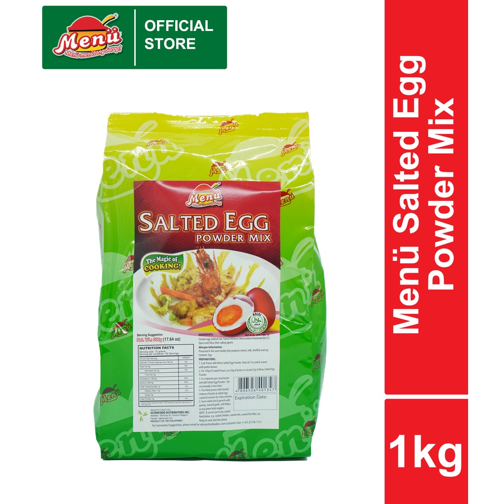 Menü Salted Egg Powder 500g | Shopee Philippines