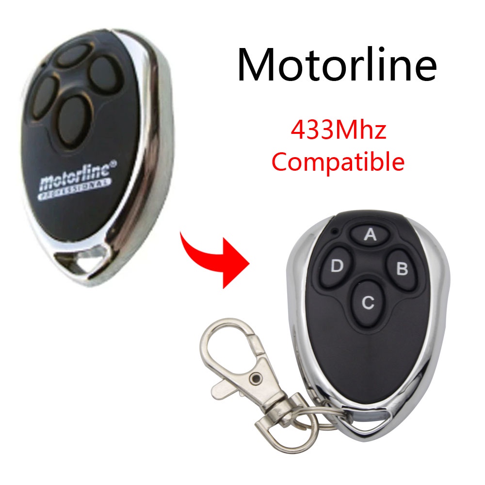 Motorline MX4SP RCM DSM 433.92mhz Remote Control Garage Door For MOTORLINE Handsender Gate Door ...